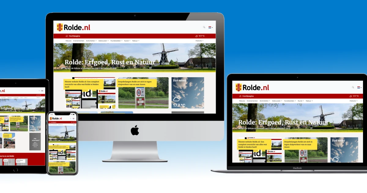 Nieuwe website Rolde.nl - Rolde.nl